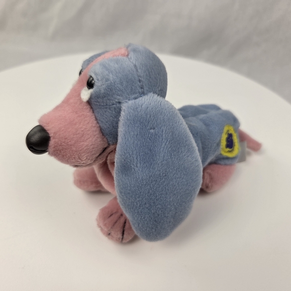 Toys | Applause Hush Puppies Cascade Blue Basset Hound Dog Plush Bean ...